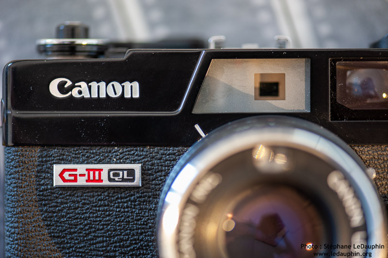 Canon Canonet QL17 GIII - Stéphane LeDauphin Auteur Photographe